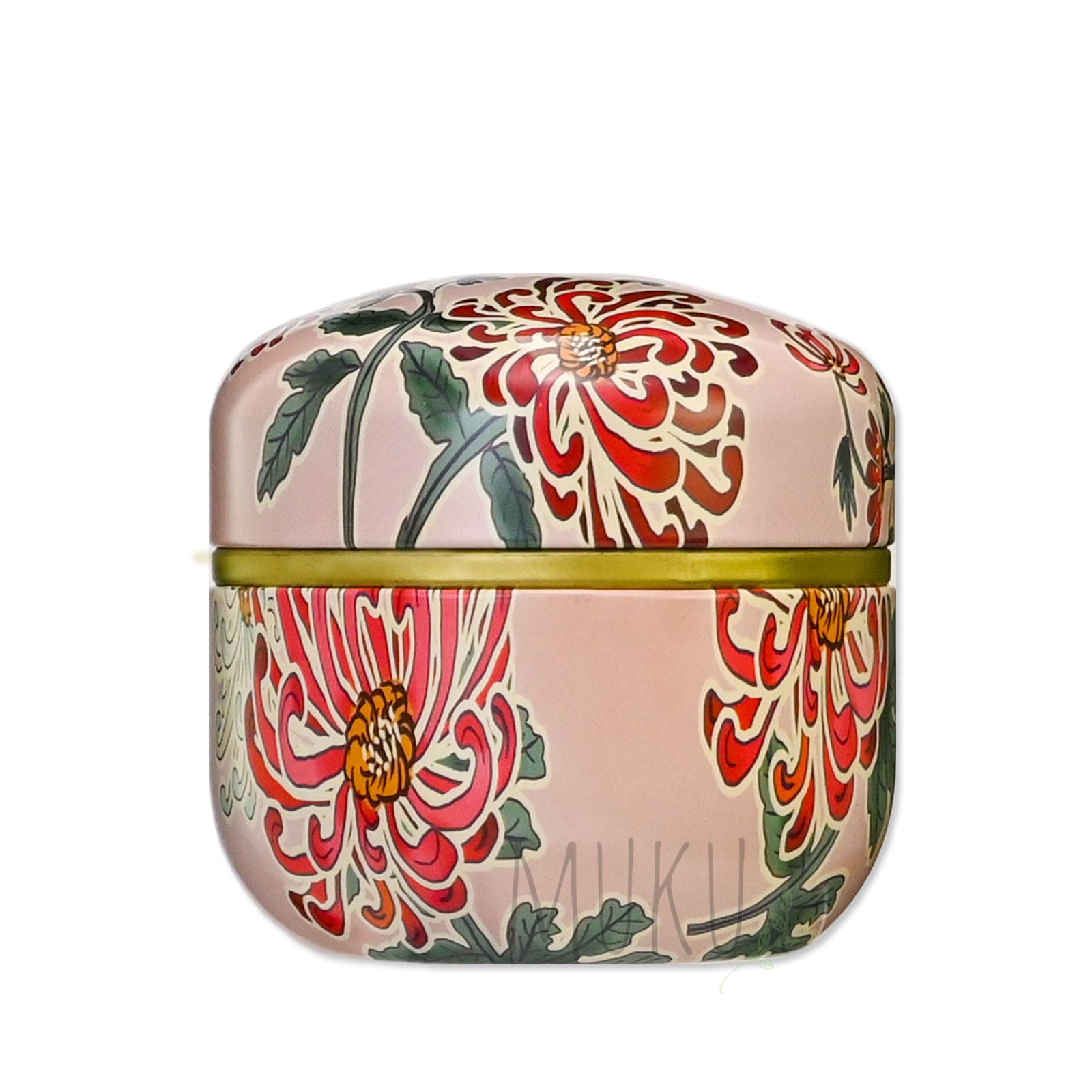 muku-onlineshop - Tea Trinket Can Asian Tropics Pink