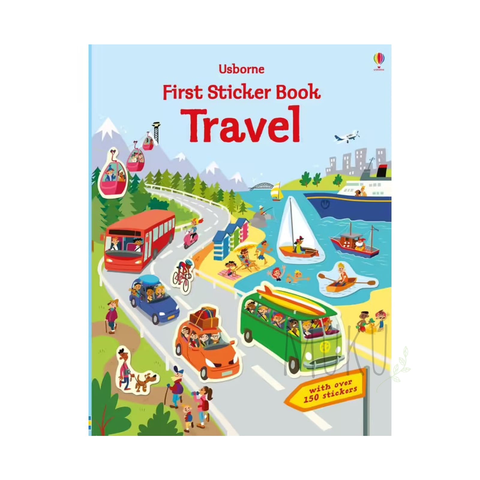 muku-onlineshop - USBORNE First Sticker Book Travel