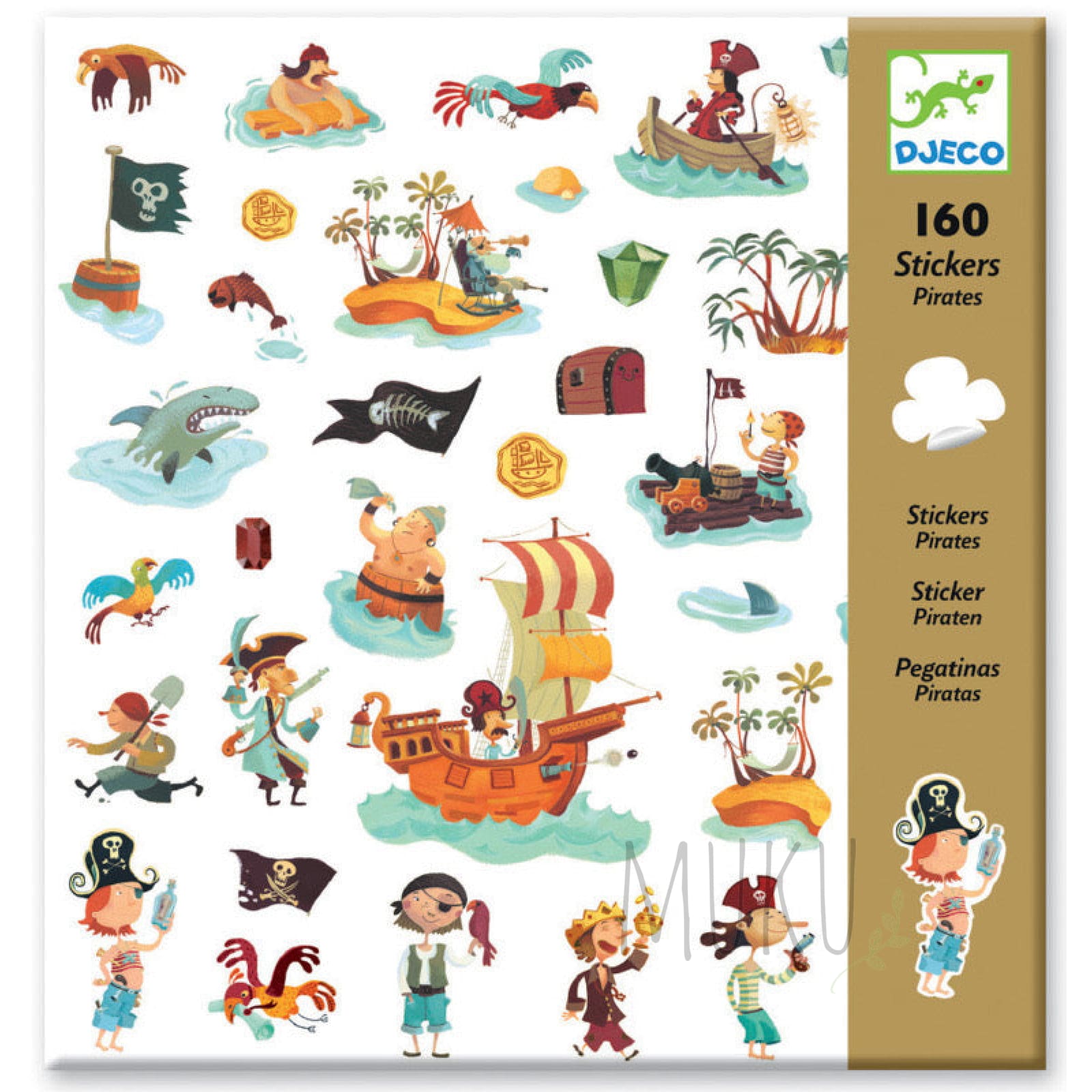 muku-onlineshop - Pirates Stickers