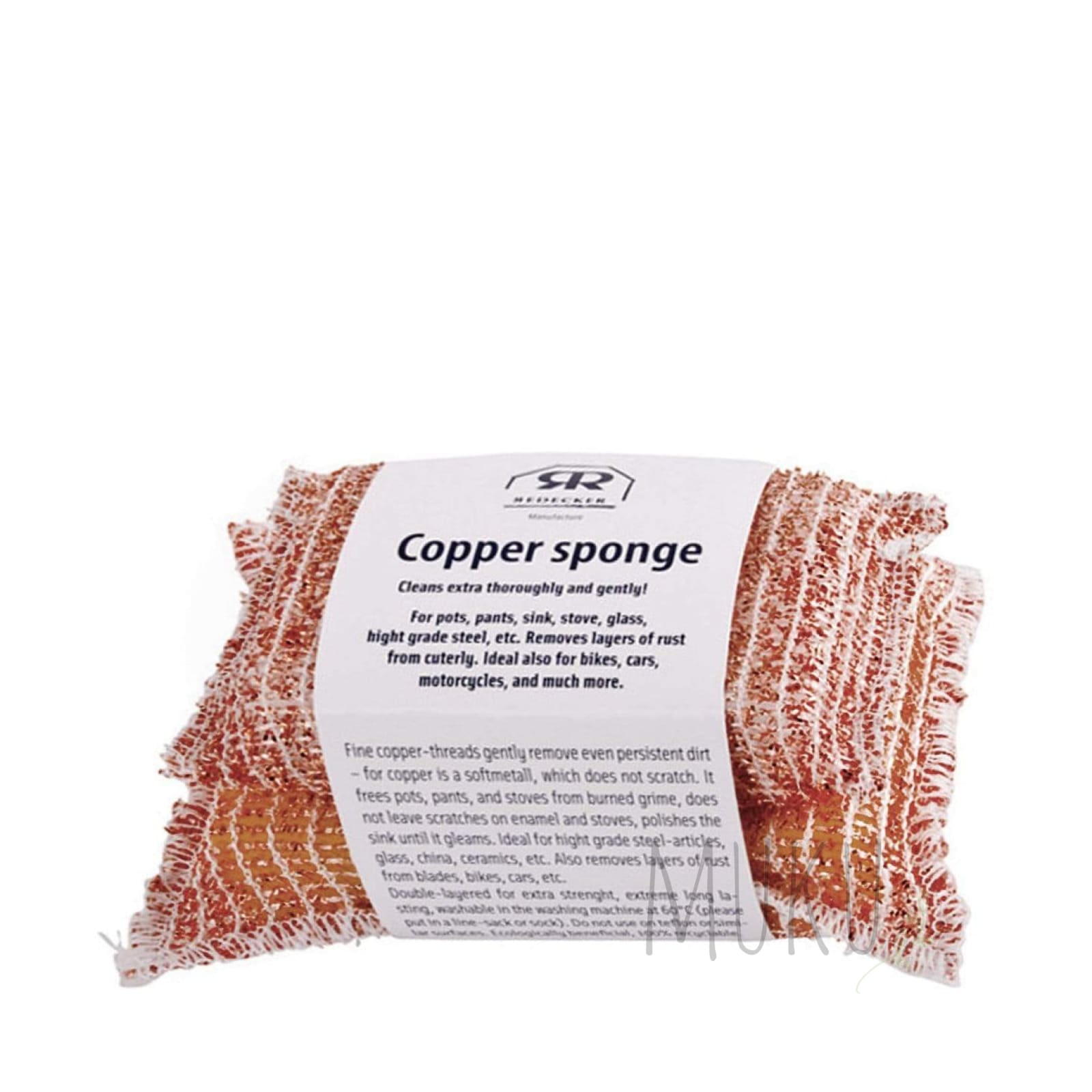 muku - onlineshop - REDECKER COPPER SPONGE set of 2 – muku-onlineshop